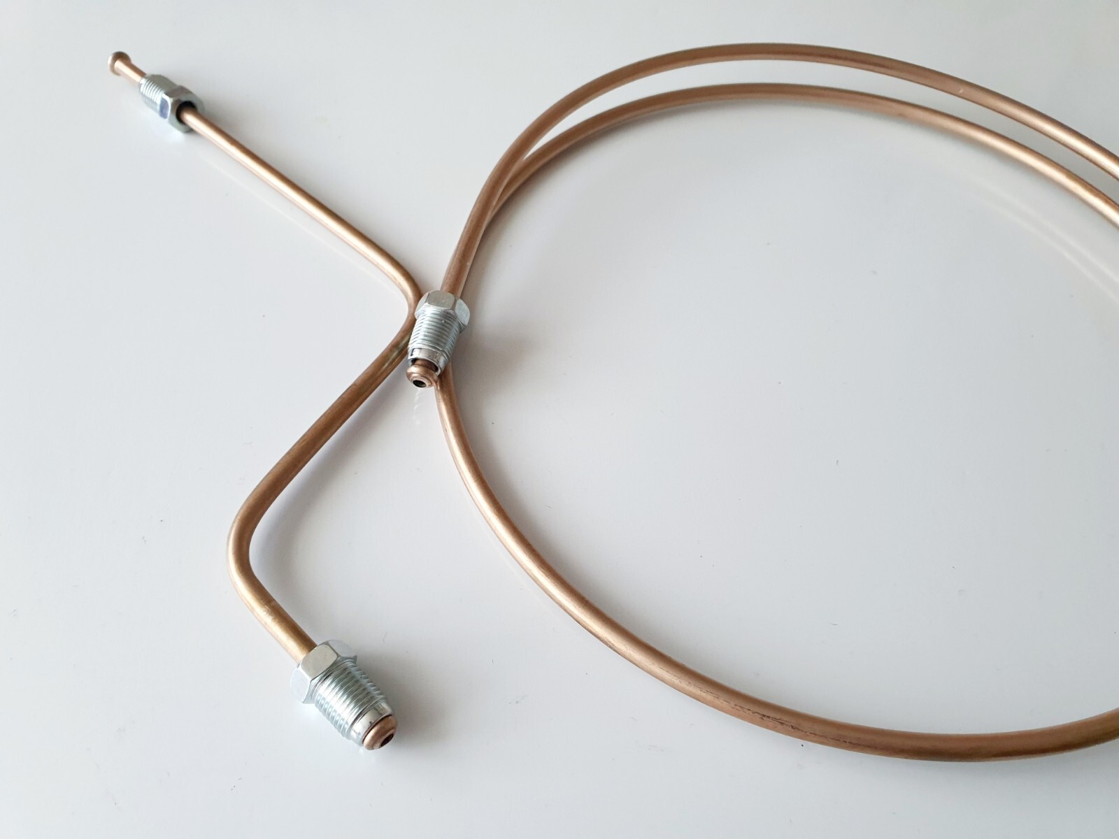 Copper/Nickel Rear Pair Brake Pipes Fits Ford Transit MK7 from 2007 ...