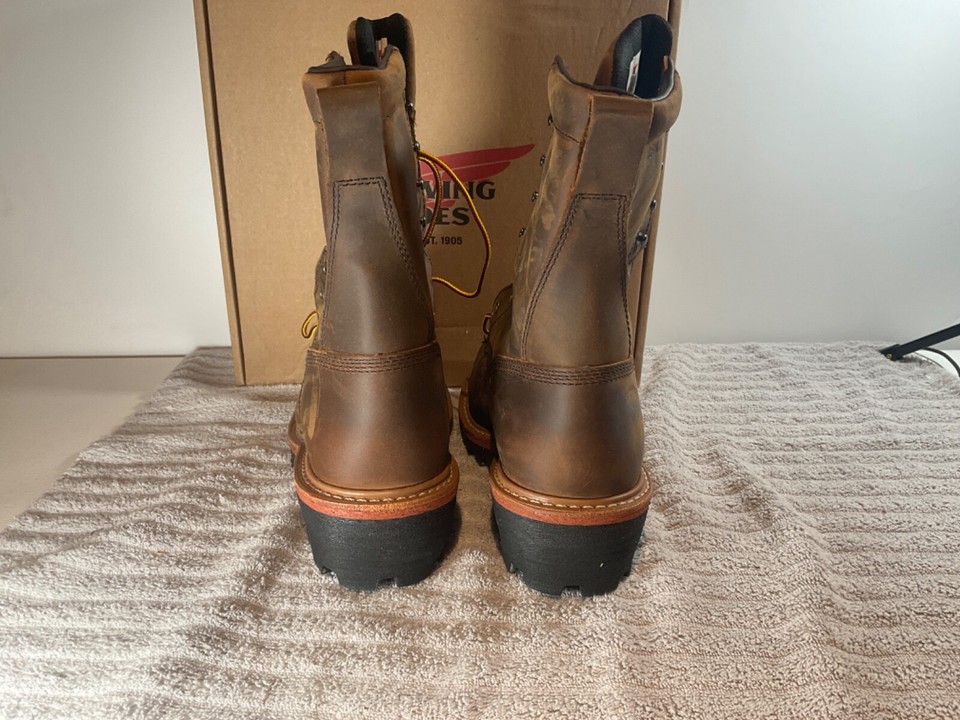 Red Wings 2219 MEN'S 9-INCH INSULATED, WATERPROOF SAFETY TOE LOGGER ...