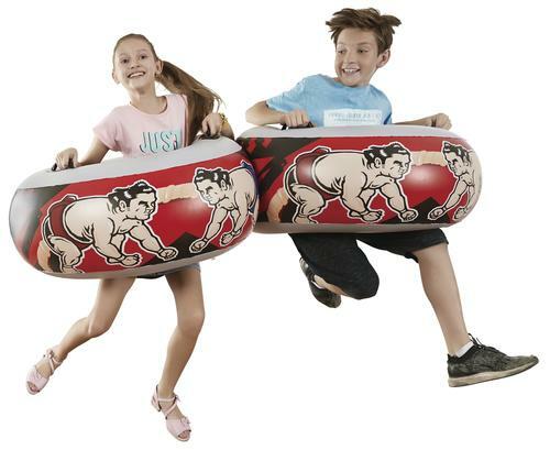 Jumbo Sumo Match Kids Adult 2 Boppers Wrestler Bumpers Bounce Game Fun ...