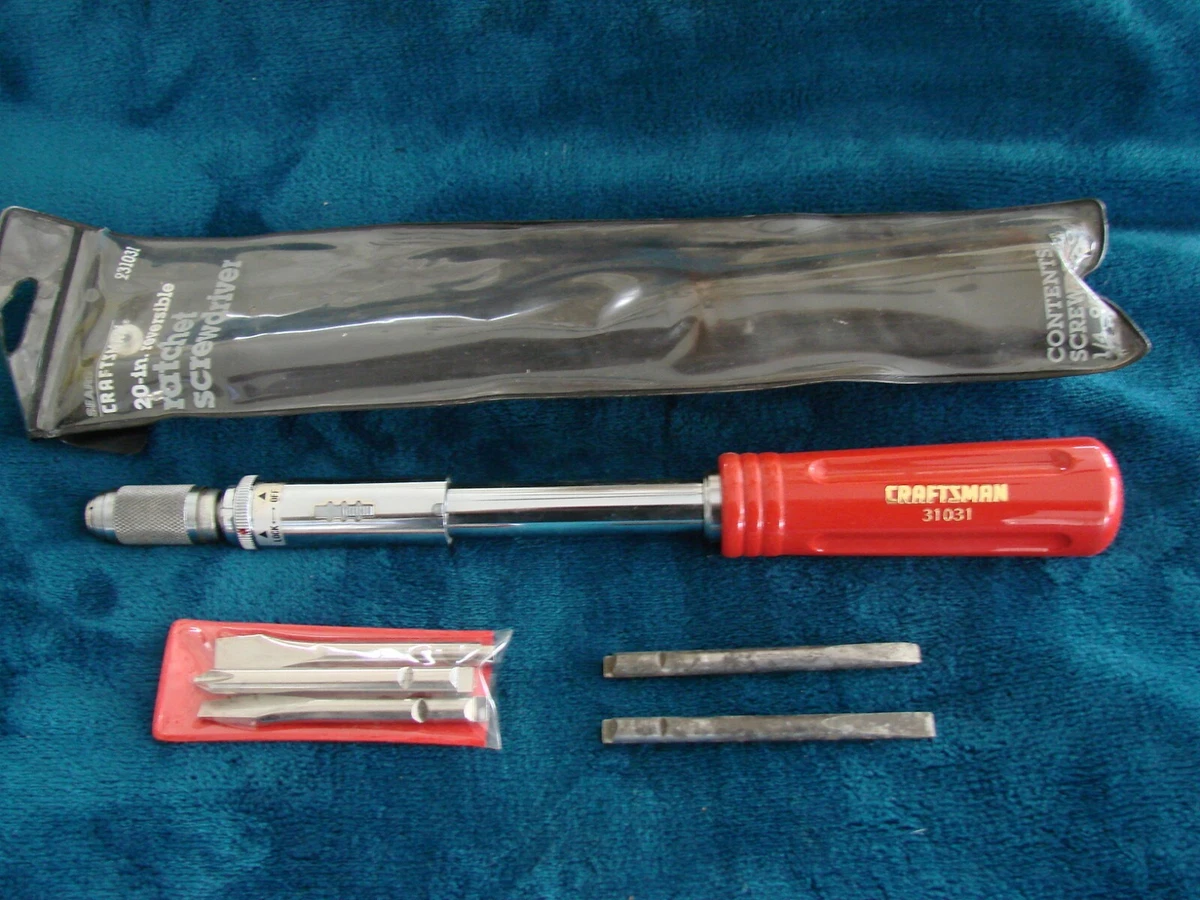 Craftsman Ratchet Screwdriver