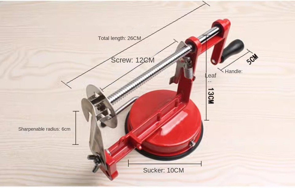 Manual Rotary Potato Tower Machine Stainless Steel Crisp Maker Cyclone ...