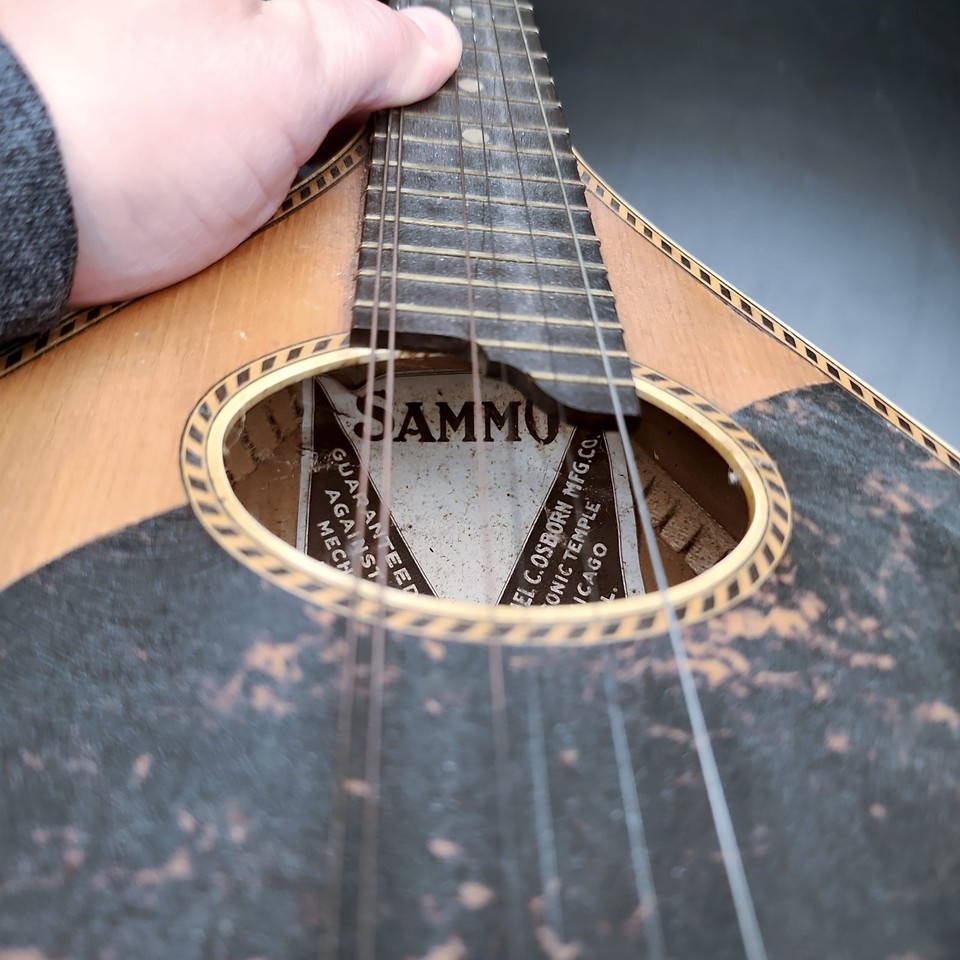 SAMMO Model A Mandolin Antique Flatback Samuel C Osborn Chicago USA | eBay