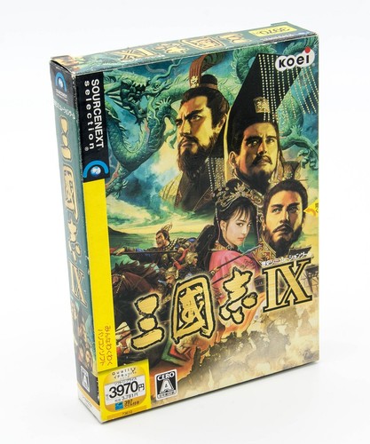Koei Romance Of The Three Kingdoms Ix Windows Pc Version Middle Ages | eBay