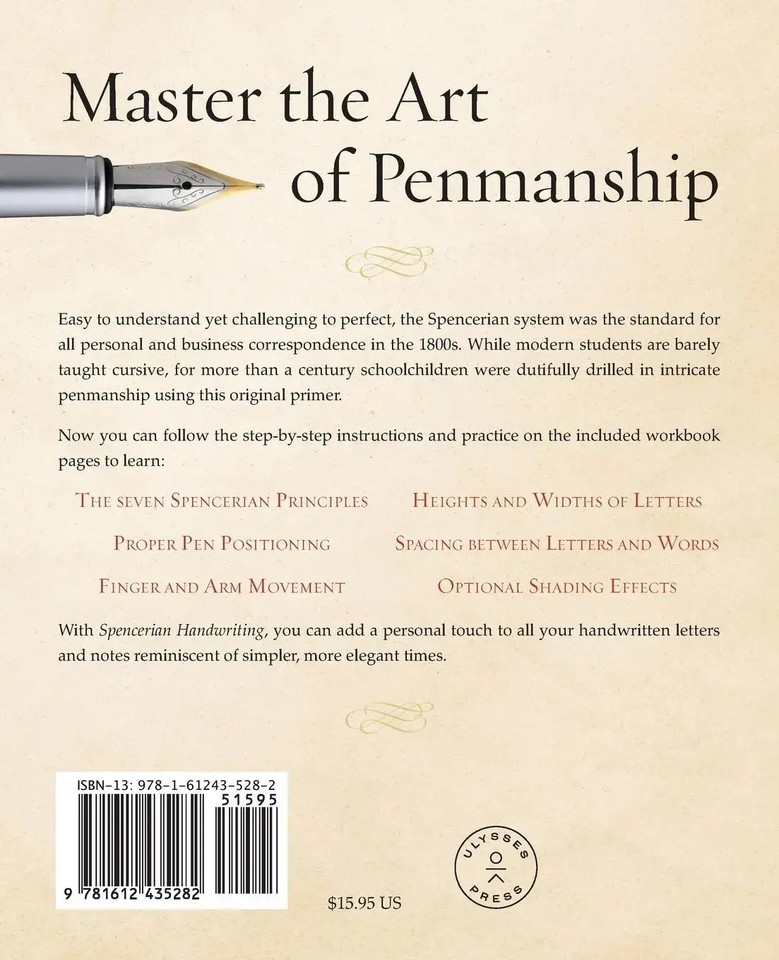 Spencerian Handwriting | Platts Roger Spencer | Taschenbuch | Englisch ...