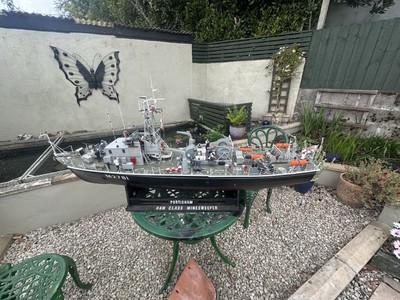 Radio Controlled Model Boat HAM class minesweeper Portisham | eBay UK