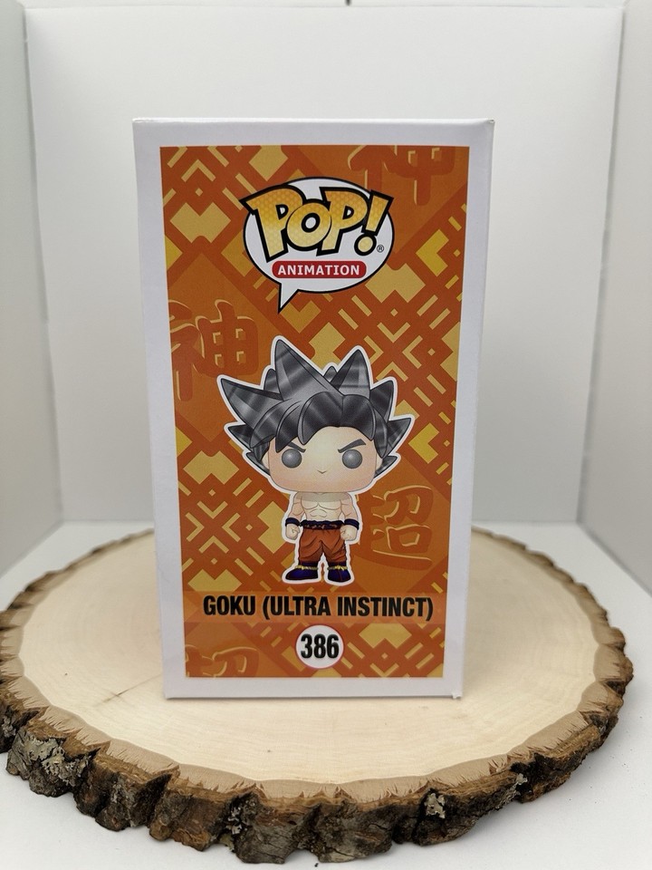 Funko Pop! Vinyl Goku (Ultra Instinct) #386 Dragon Ball Super Animation ...