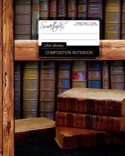 Antique Map and Book Gifts Ser.: Composition Notebook - Old Books ...