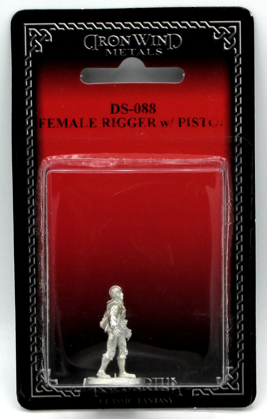 Ral Partha DS-088 Female Rigger with Pistol (Shadowrun) Mercenary ...