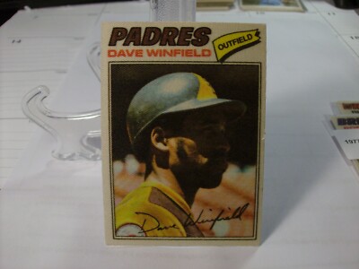 1977 Topps Cloth Stickers #52 - Dave Winfield VAR - One (*) 77-044 | eBay