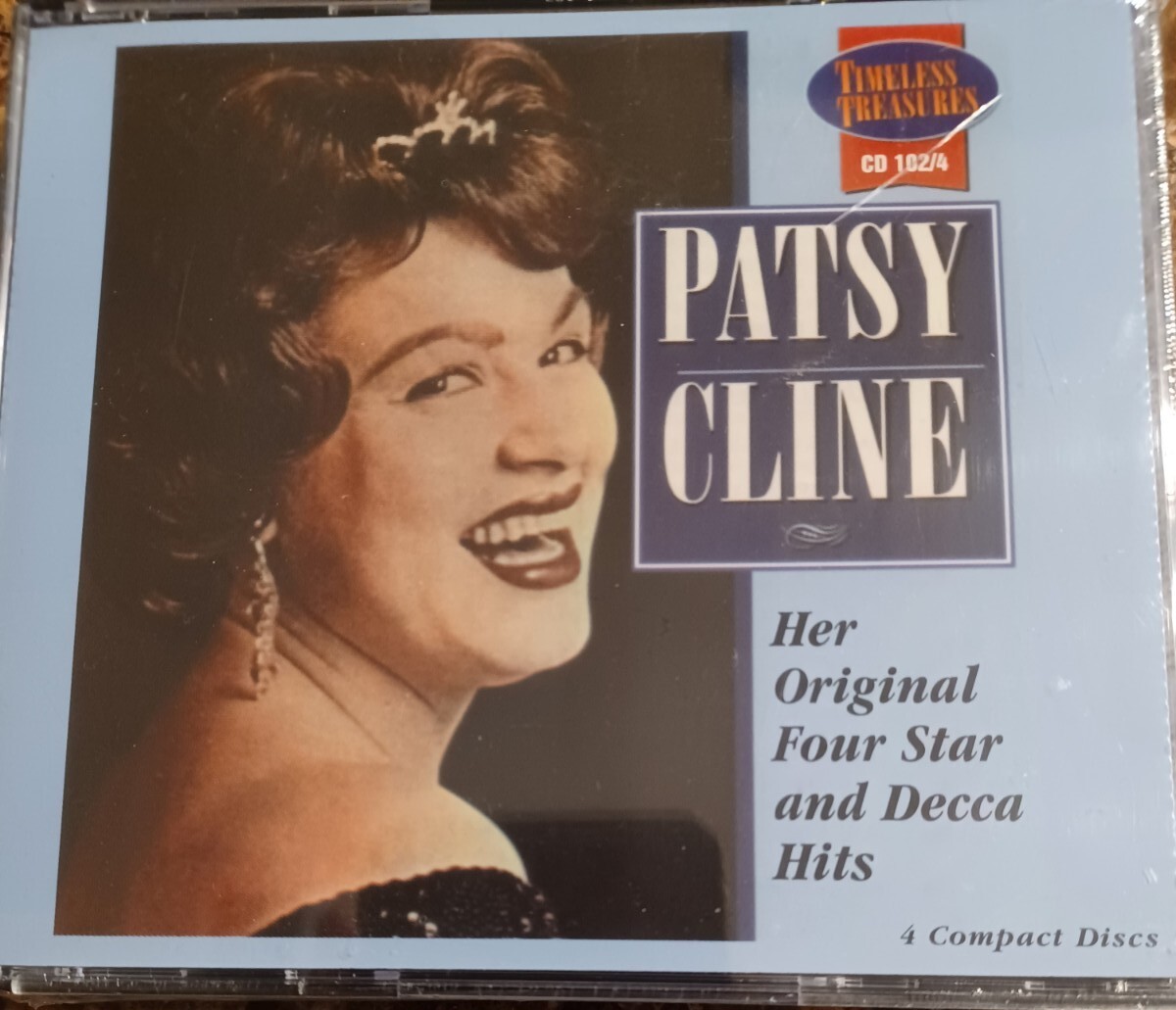 Patsy Cline Timeless Treasures Her Original Four Star And Decca Hits Cracked Cas 76637102424| eBay