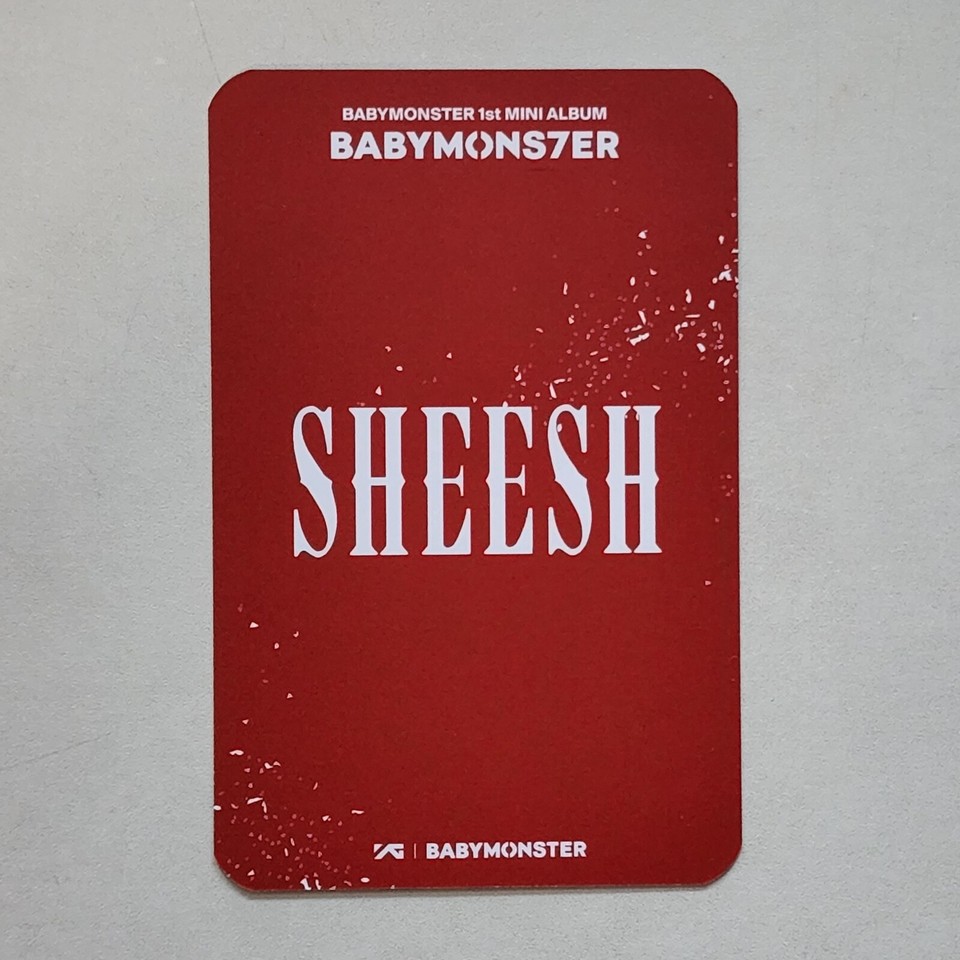 BABYMONSTER - Rami 1st Mini Album BABYMONS7ER Sheesh Sanok Broadcast ...