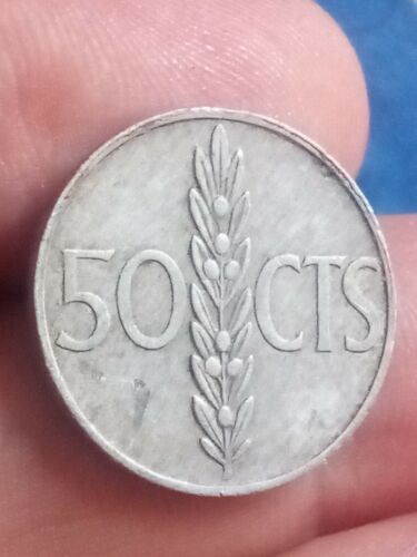 SPAIN 50 CENTIMOS CTS 1966 FRANCO Kayihan coins | eBay