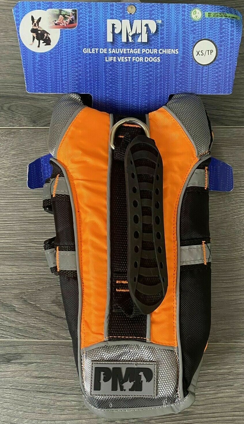 Silver Paw PMP Small Dog Safety Life Jacket XS Reflective w/Handle ...