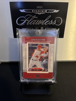 2013 Topps - Bryce Harper Manufactured Rookie Card Patch! | eBay
