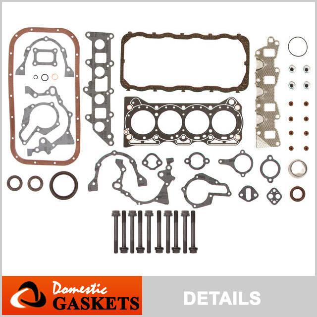 Fits 86-95 Suzuki Sidekick Samurai Swift 1.3L G13A Full Gasket Set ...
