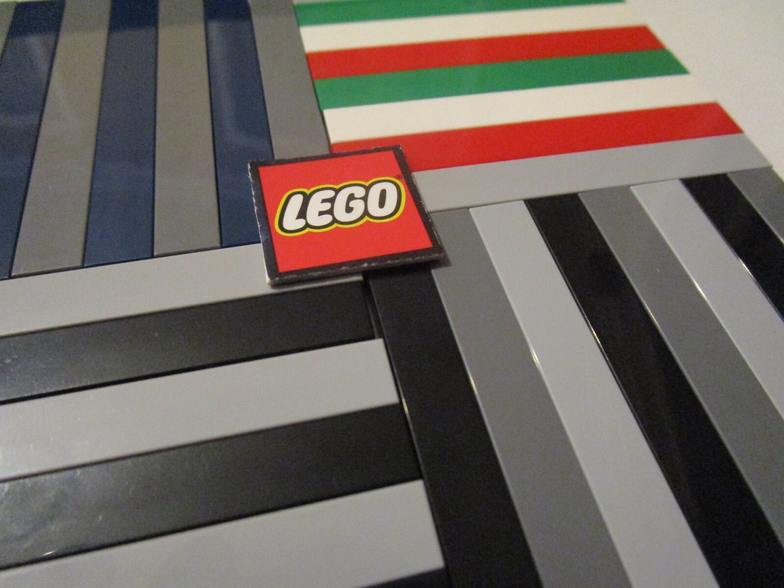 LEGO 1x8 Tiles (Packs of 8) - Choose Tile Colour covers 8x8 - Design ...