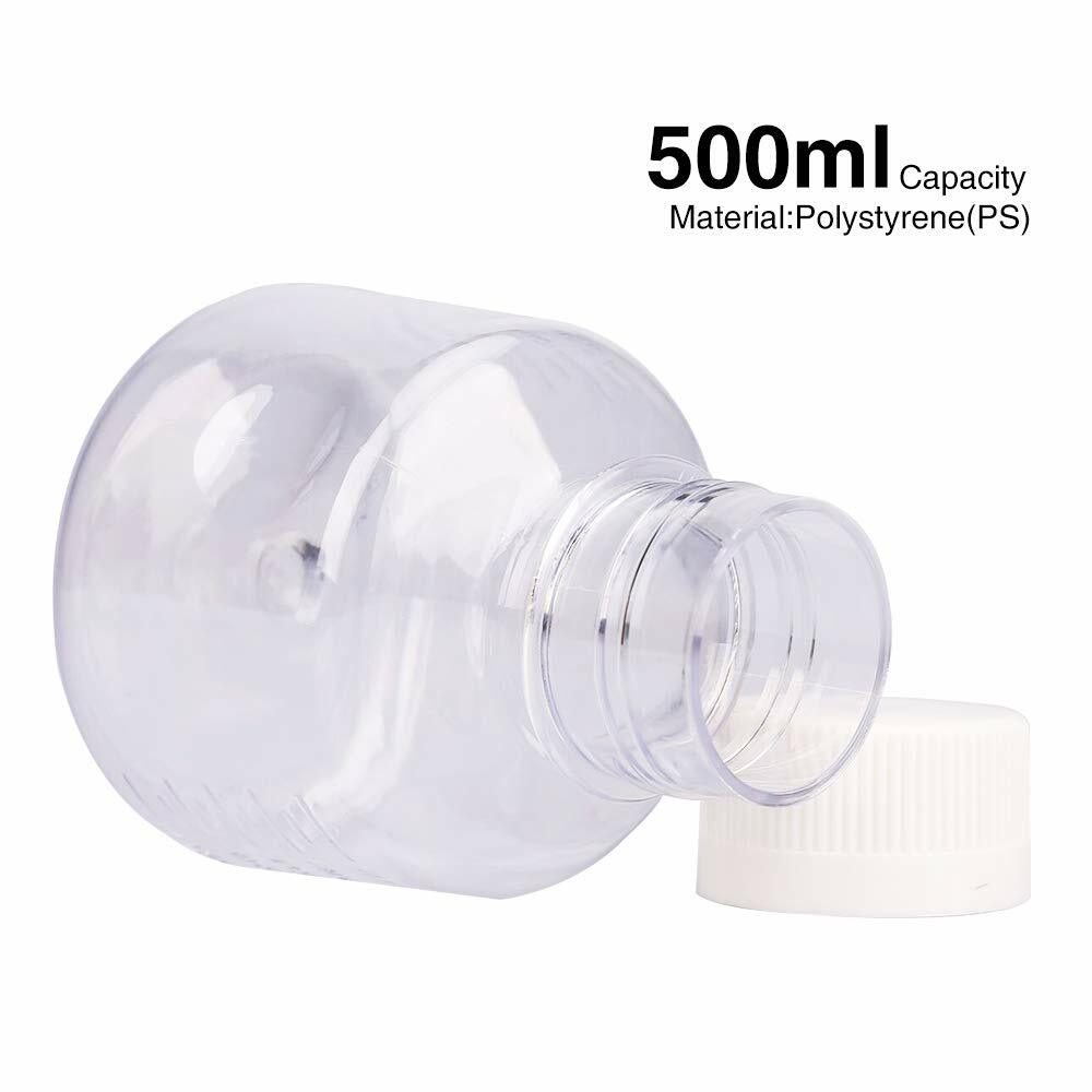 4Pack Lab 500ml Sterile Vacuum Filter Bottle Top 0.22um PES Membrane ...