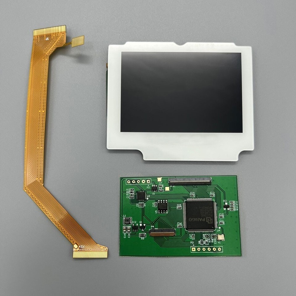 New GBA SP Laminated Highlight Brightness IPS LCD Screen for GAMEBOY ...