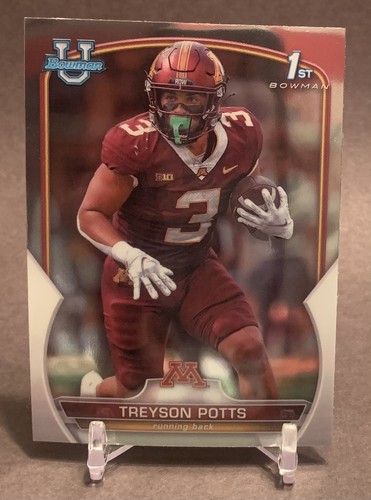 2022 Bowman Chrome U #97 Treyson Potts Minnesota Gophers | eBay