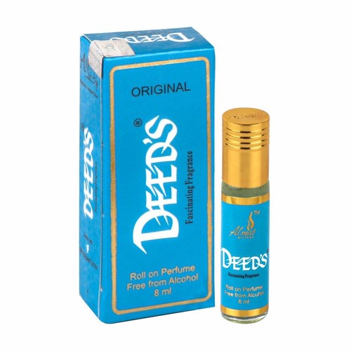 Almas DEEDS Dove Perfume BLUE Attar Roll-On Free from ALCOHOL 8ml | eBay