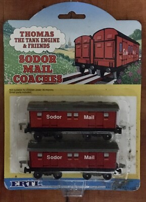 ERTL Thomas & Friends Sodor Mail Coaches - 1995 - OOP - New! | eBay