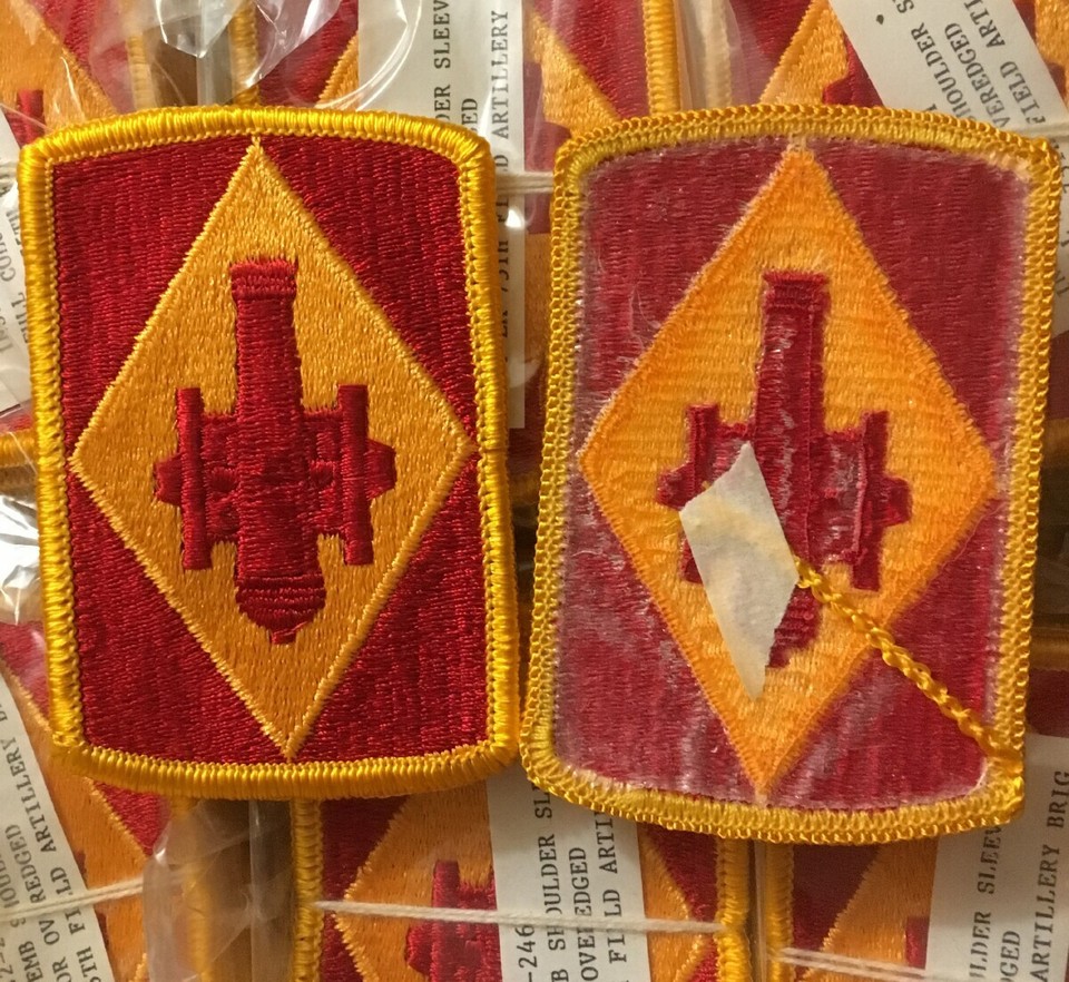75th Field Artillery Brigade patch US Army Surplus Unused | eBay