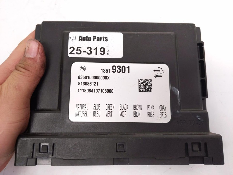 2018 Cadillac Cts Body Control Module Computer Bcm 13519301 | eBay