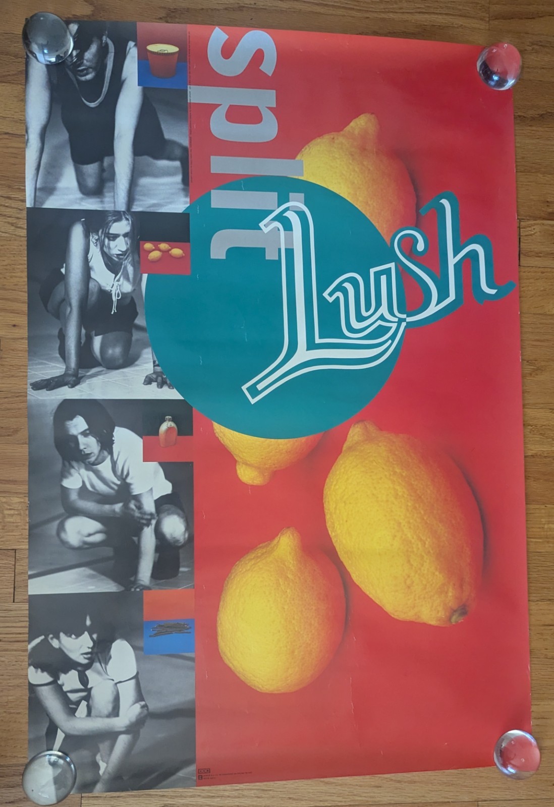 RARE!! LUSH: Split - Promo Poster 4AD/ Reprise | eBay