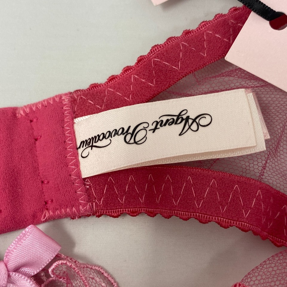 Agent Provocateur Maysie Fuchsia Baby Pink Bra 38D NWT | eBay