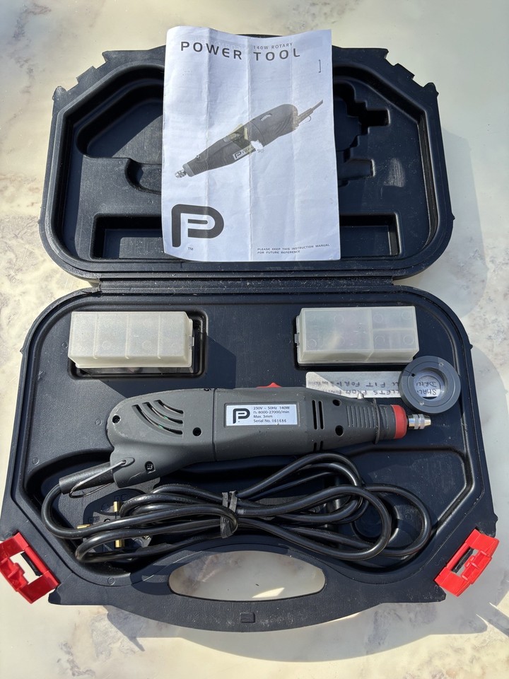 Performance power rotary tool 140W 230V in box with accessories | eBay UK