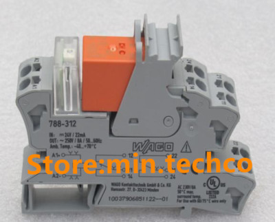 ONE 788-312 24VDC New For WAGO Relay module Free Shipping 788-312 | eBay