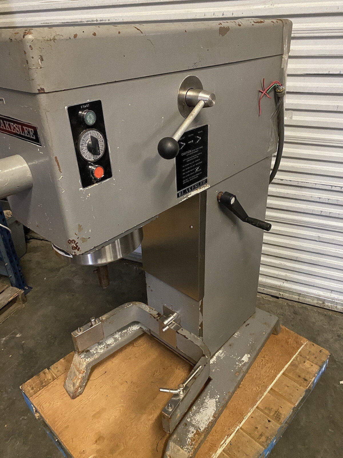 Blakeslee 60 Quart Planetary Food Mixer Model DD-60T 2hp 208v 3 Phase ...