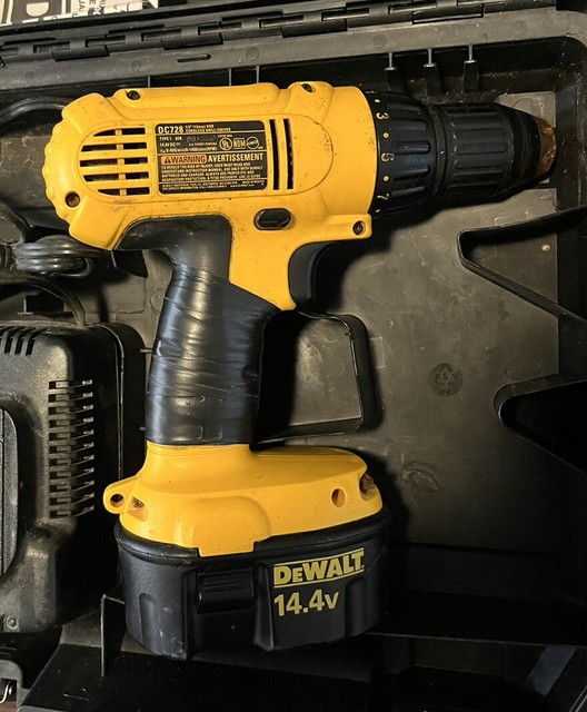 DEWALT 1/2in VSR Cordless Drill Kit 14.4v Dc728 for sale online | eBay