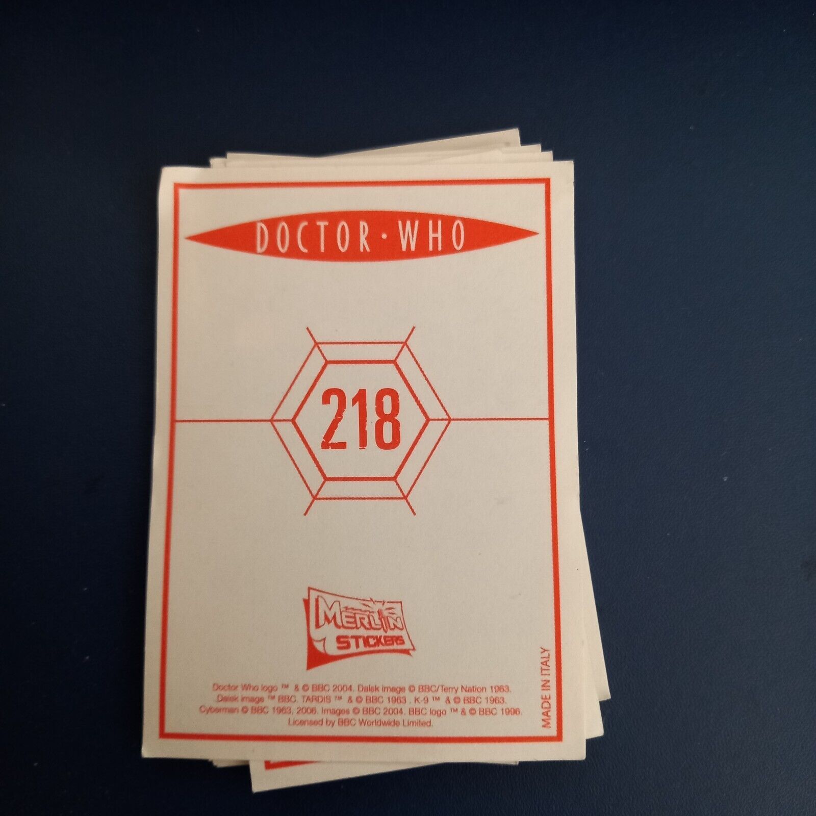 Merlin Doctor Who Stickers. Red Back. Third book. Pick Your Stickers (3 ...