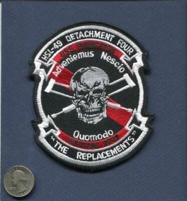 HSL-49 SCORPIONS DET4 Replacements CG-59 WESTPAC 2007 Navy Squadron ...