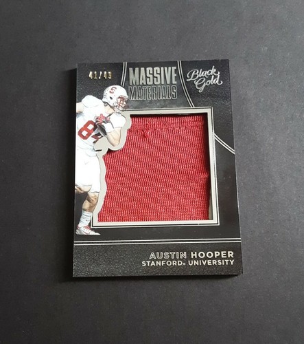 2016 Panini Black Gold Collegiate - Massive Materials White Gold #2 ...