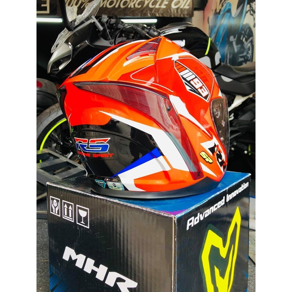 HONDA HRC MM93 MARC MARQUEZ RR MOTO GP REPSOL SAFETY HELMET MHR + GOLD ...