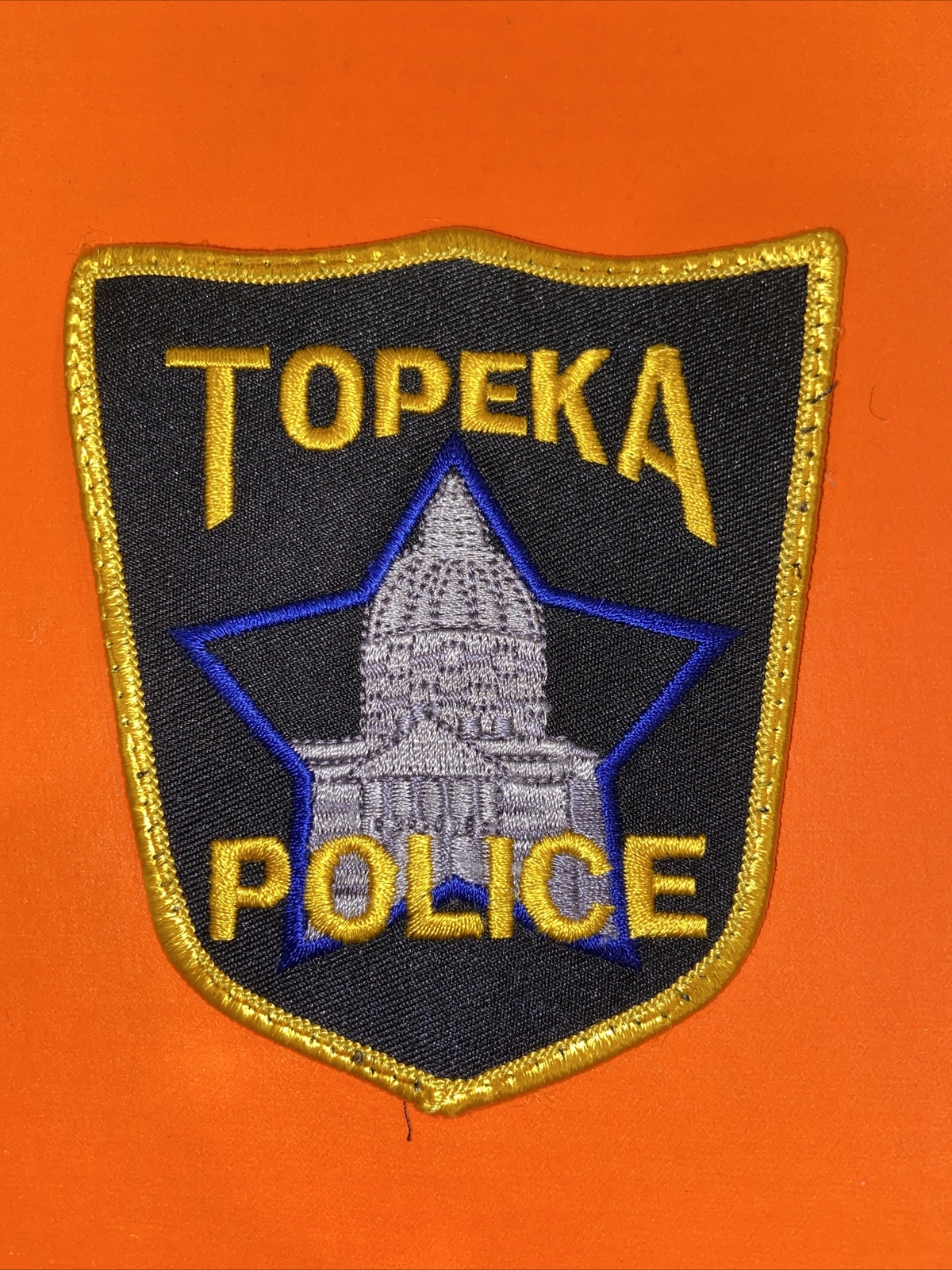 Official Topeka, Kansas (KS) Police Patch 🚔 Collectors Item - Field ...