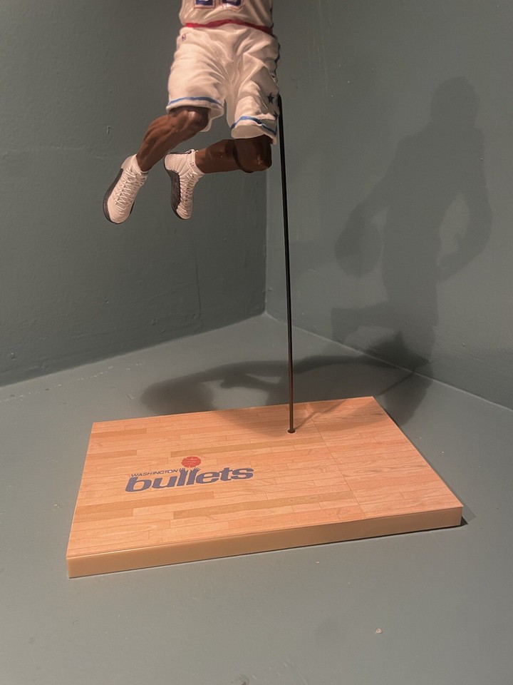 RARE MICHAEL JORDAN THROWBACK WASHINGTON BULLETS CUSTOM MCFARLANE | eBay