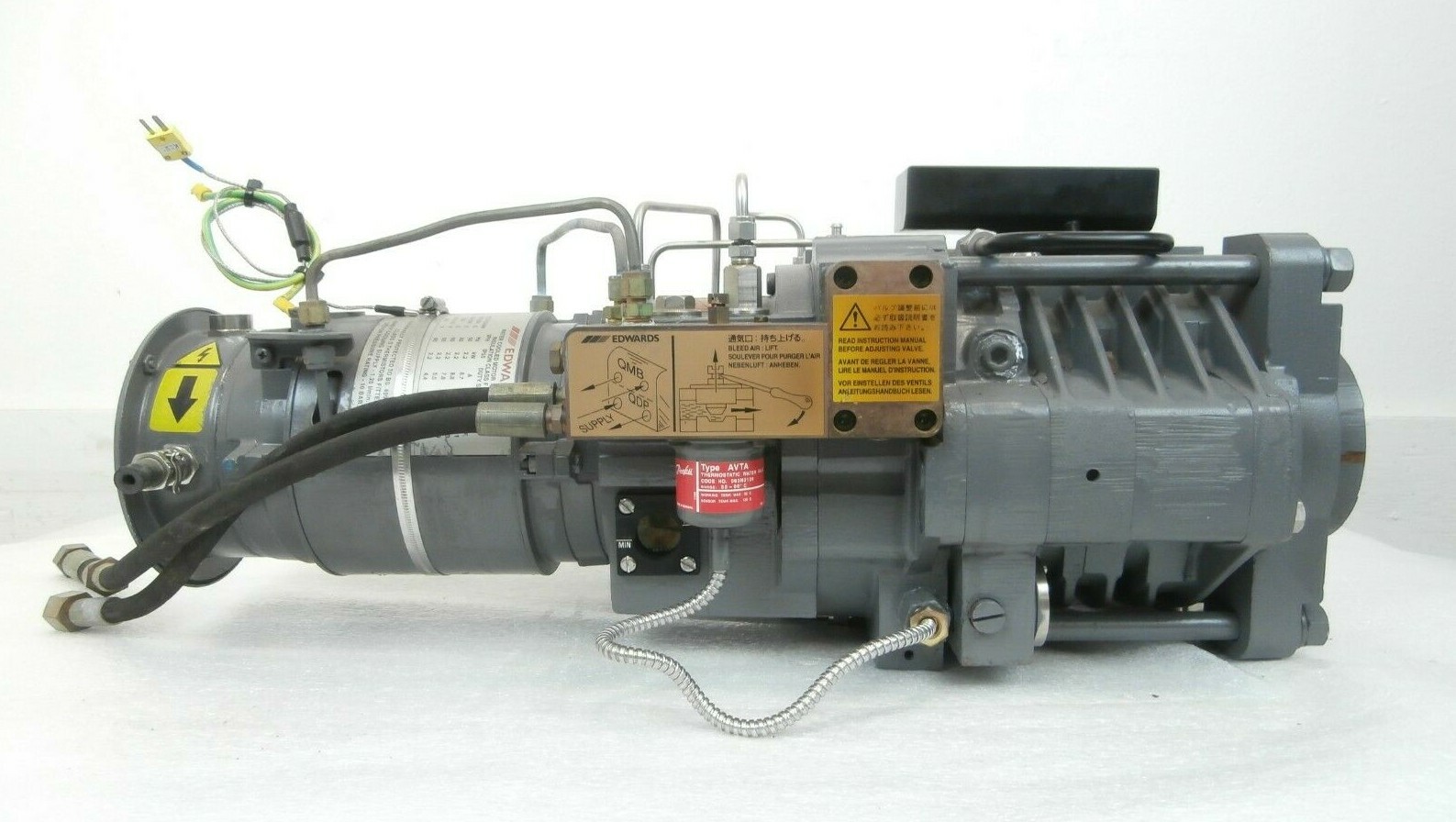 Iqdp40+Edwards+A532-40-905+Dry+Vacuum+Pump+24100+Hours+Tested+Working ...