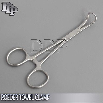3 ROEDER TOWEL CLAMP 6" SURGICAL DENTAL INSTRUMENTS | eBay