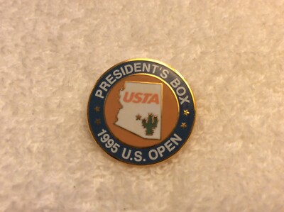 1995 US OPEN PRESIDENTS BOX USTA PIN - RARE PINBACK | eBay
