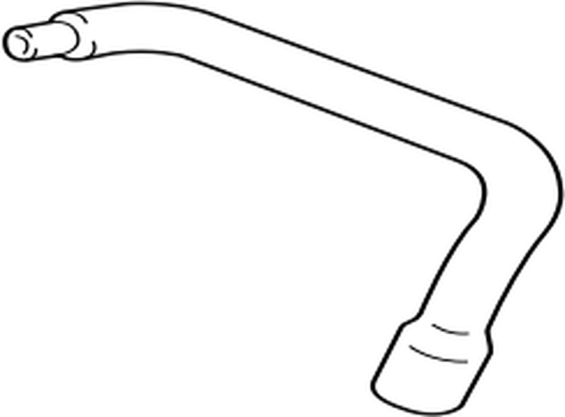 12262-22040 Toyota Hose, ventilation, no.2 1226222040, New Genuine OEM ...