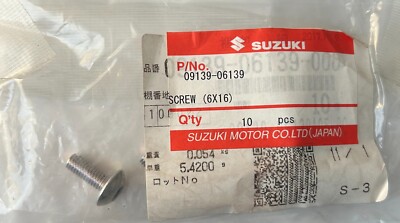 New OEM Suzuki Bolt 09139-06139 (qty 1) | eBay