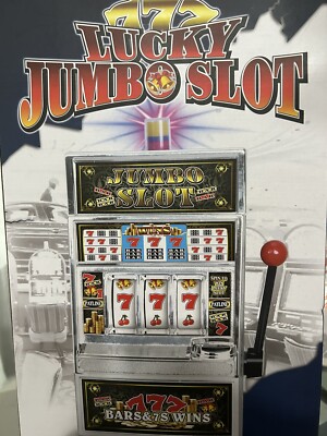 Lucky Sevens Jumbo Slot Machine Bank Replica Casino save Money Large ...
