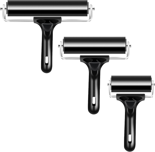 Soft Rubber Brayer Rollers for Crafting Brayer Rollers for Printmaking Brayer To | eBay