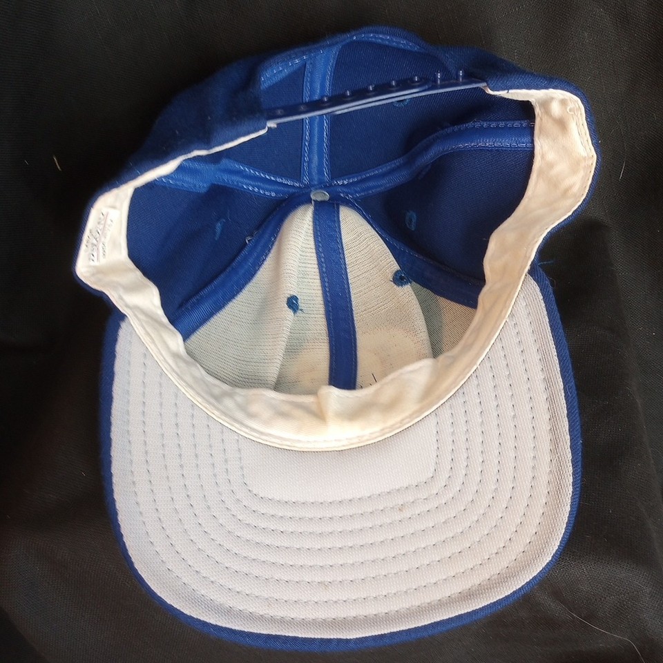 vintage DeLong Columbus Clippers minor league baseball Cap Blue C Logo ...