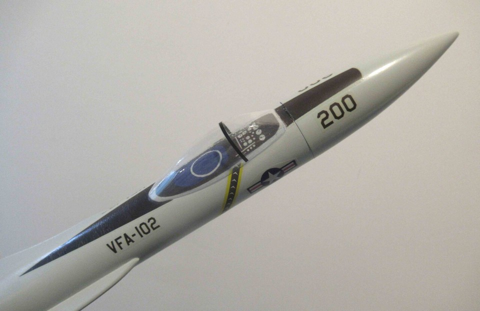 Odd'l Rockets Flying Model Rocket Kit F-18 Hornet ODD 18 | eBay