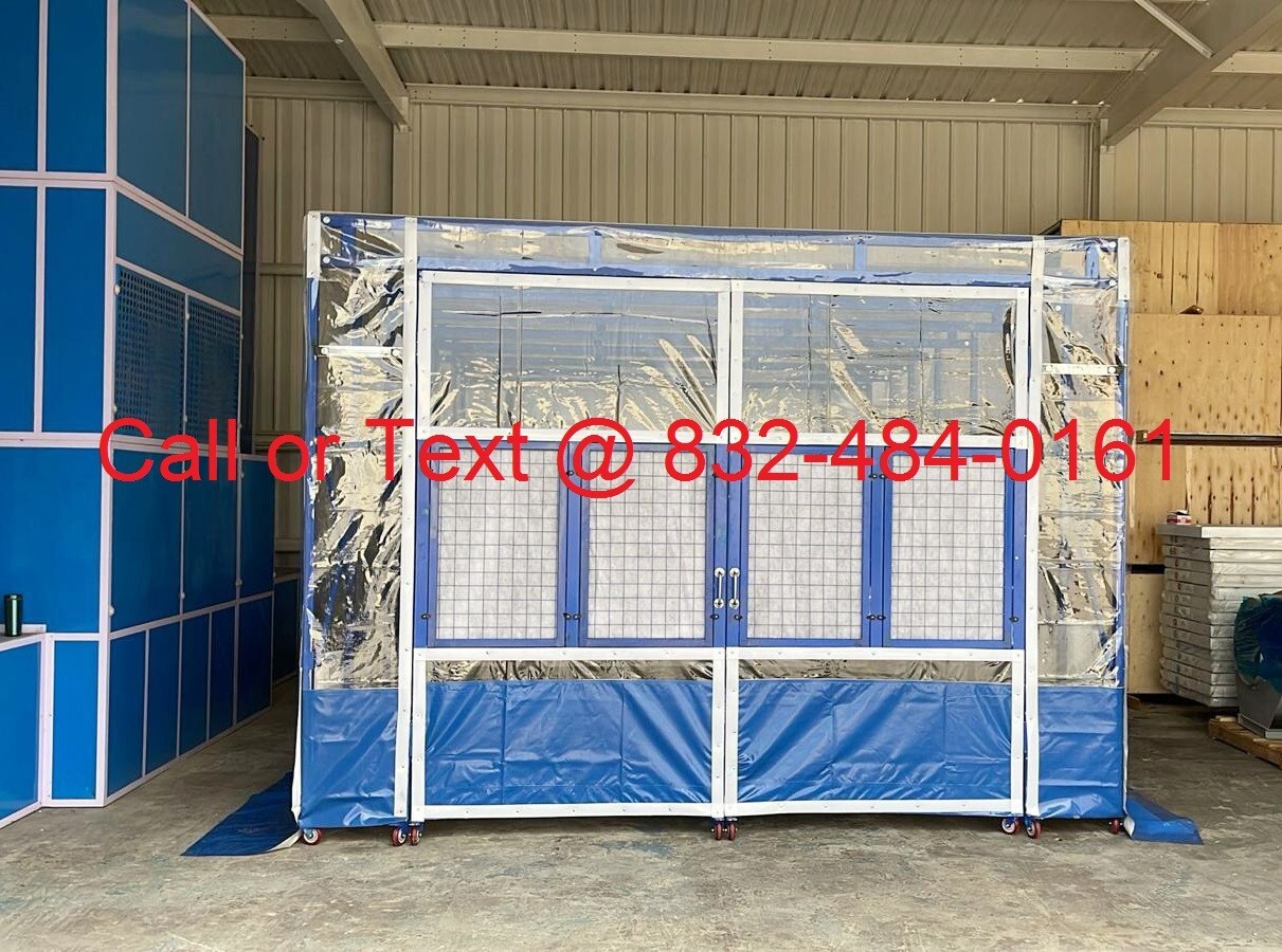 Manual Retractable Paint Booth | eBay