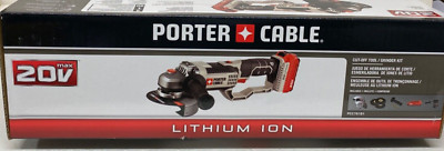 Porter-Cable PCC761D1 20V MAX 11 Piece 4-1/2" Angle Grinder W/Battery ...